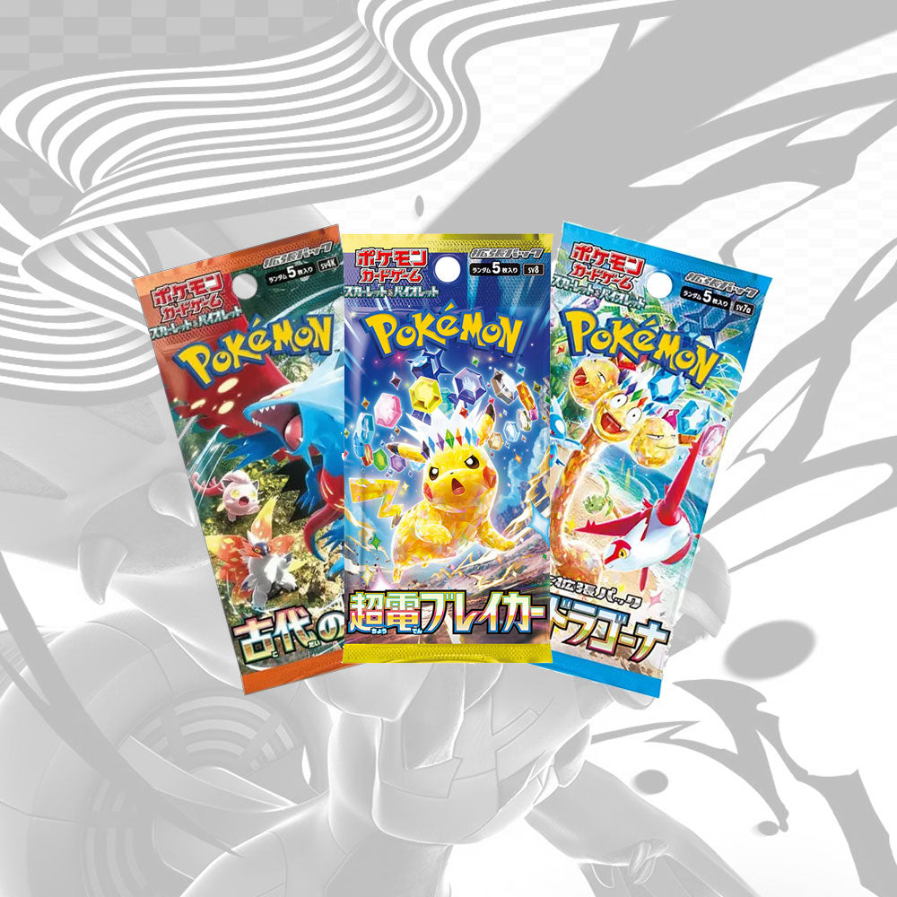 Japanese Pokémon Booster Packs