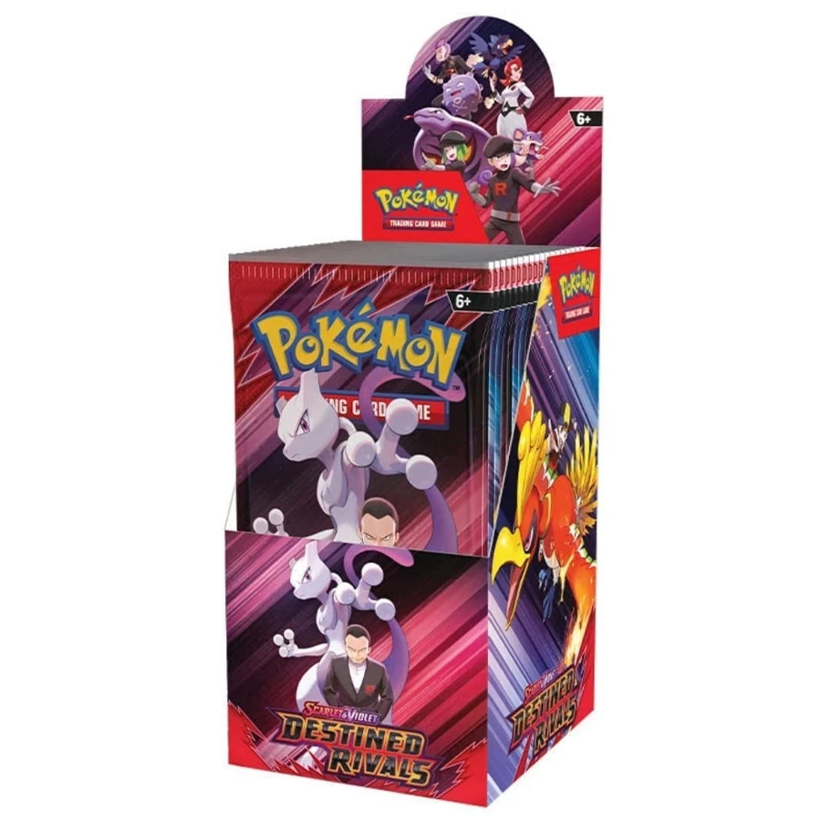 Pokémon Destined Rivals Half Booster Box (18 Packs)