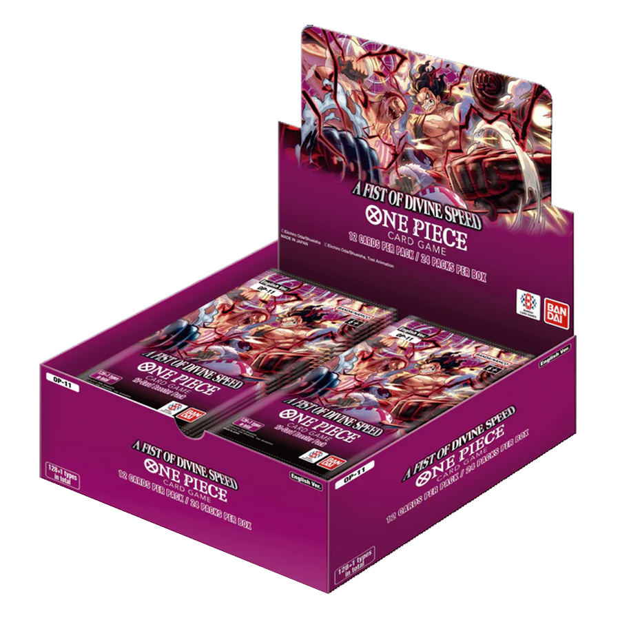 One Piece Card Game: A Fist of Divine Speed (OP-11) Booster Box