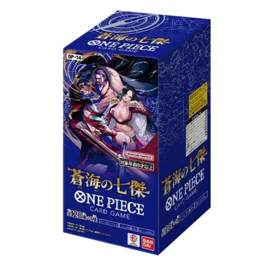 One Piece OP -14 The Azure Sea’s Seven Japanese Booster Box