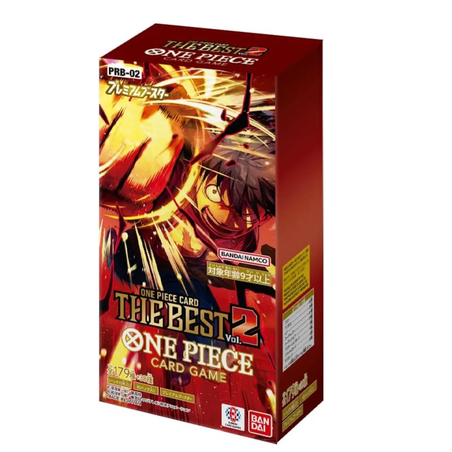 One Piece The Best PRB-02 Japanese Booster Box
