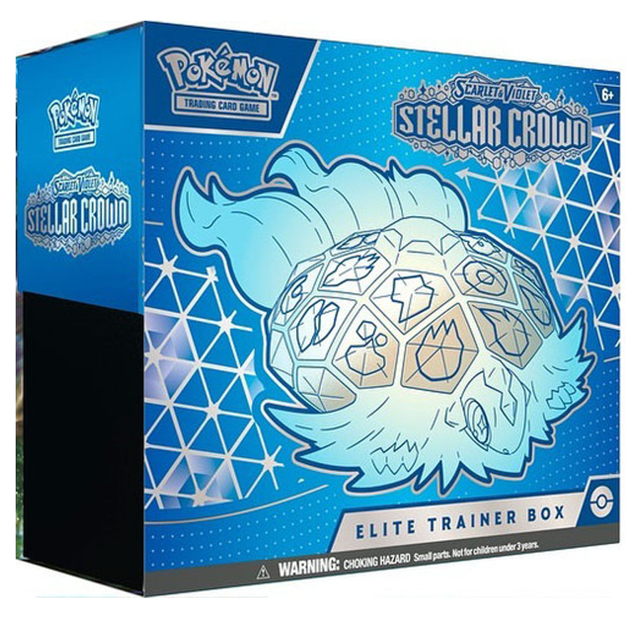 Pokémon Scarlet and Violet Stellar Crown Elite Trainer Box