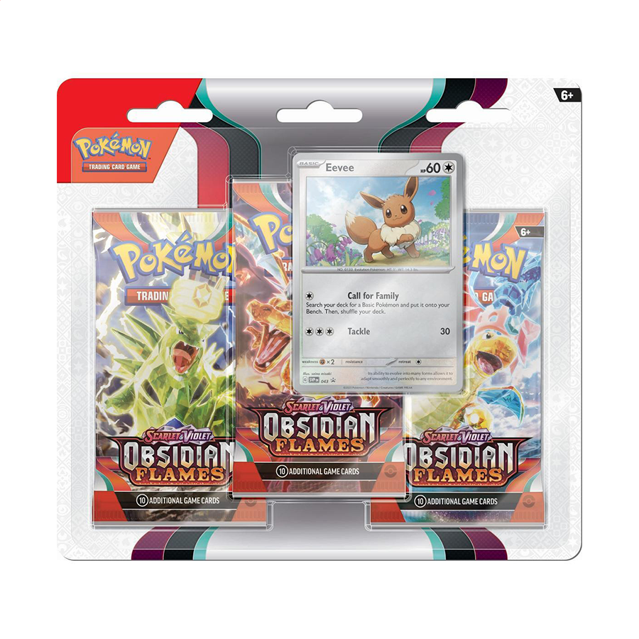 Pokémon Triple Blister - Obsidian Flames (Eevee)