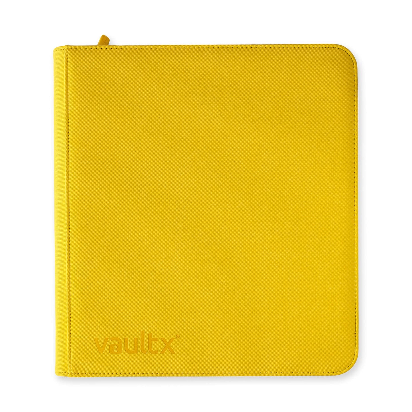 Vault x 12 Pocket Sideloading Zip Binder - Yellow
